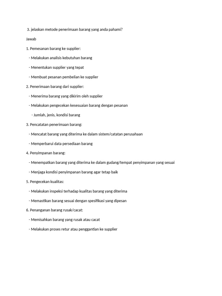 Bagi 3. Metode Penerimaan | PDF