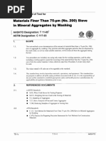 Astm C117 2023 | PDF