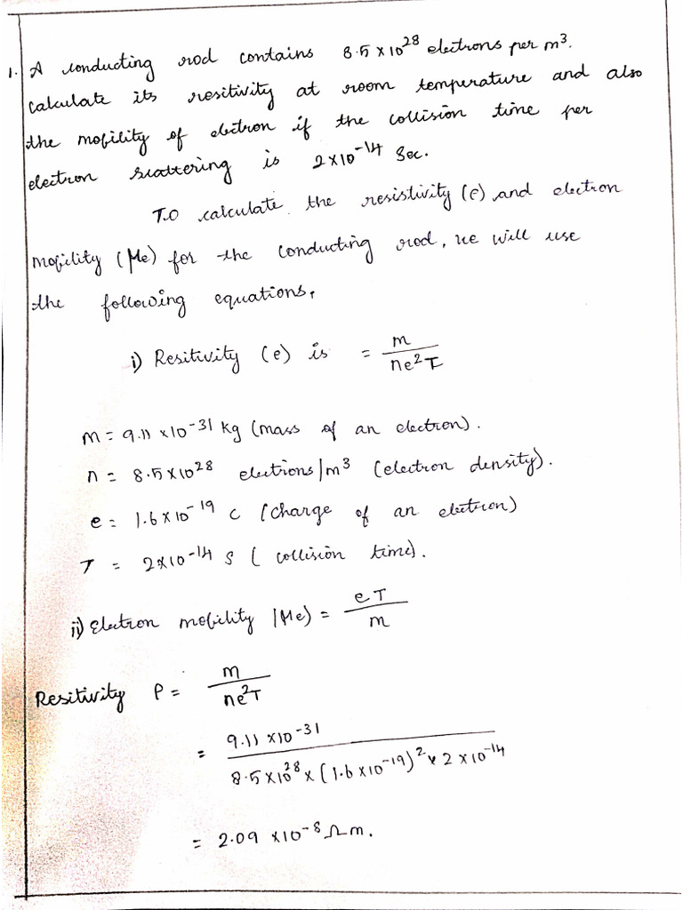 Physics Ass - 1 | PDF