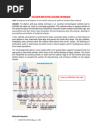 Pour Plate Method Procedure Guide | PDF | Agar | Biology