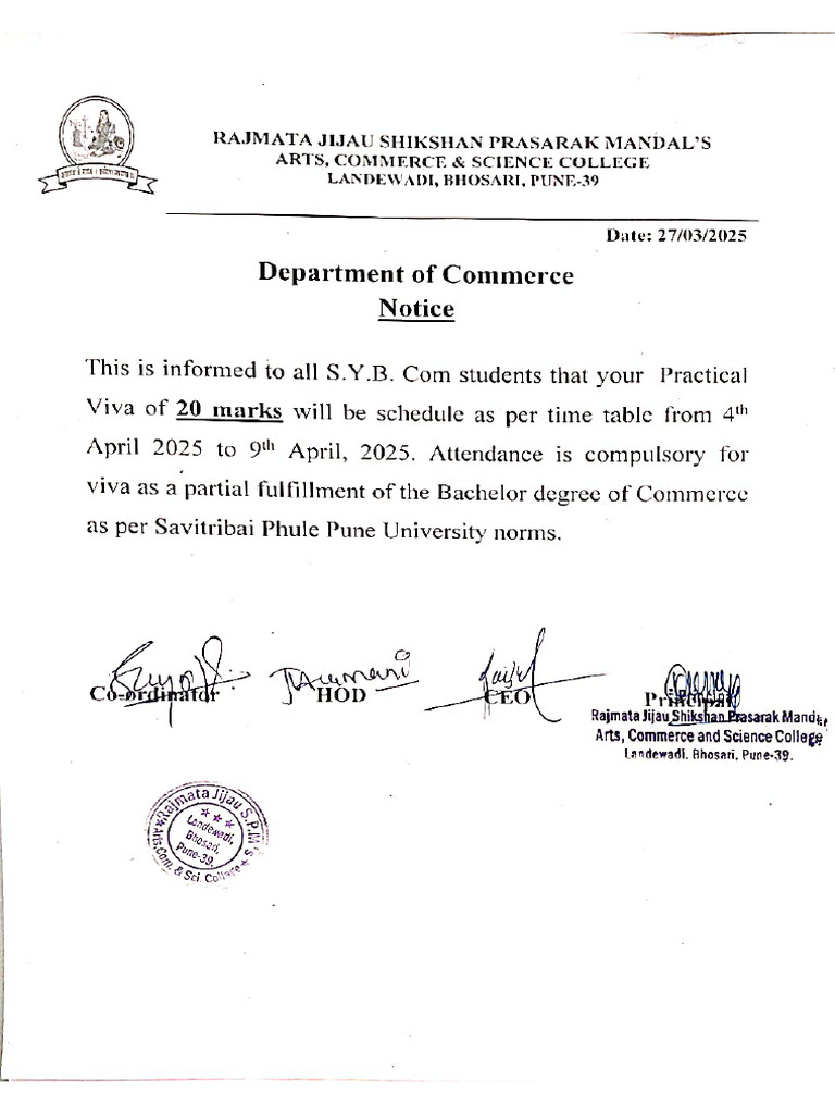 Practical Shedule | PDF