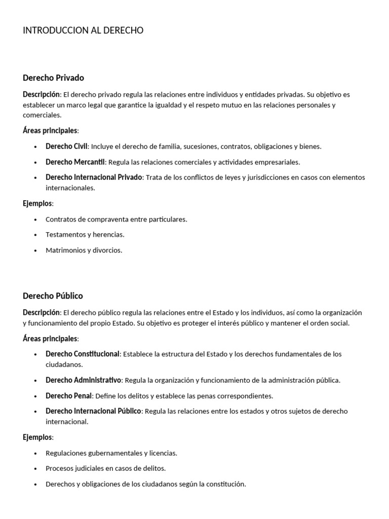 Tipos de Derecho: Privado, Público y Social | PDF | Derecho laboral ...