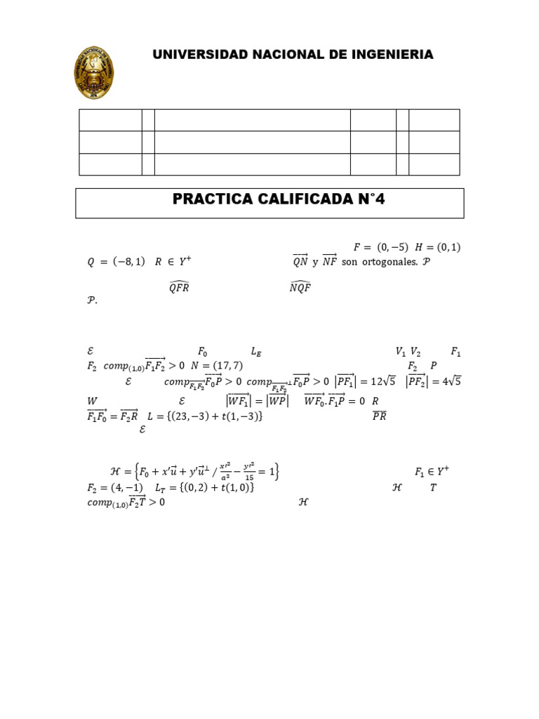 FB-101 PC4 2022-2 | PDF | Línea (geometría) | Geometría analítica