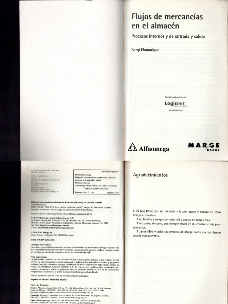 Libro Flujos de Mercancias en El Almacen | PDF