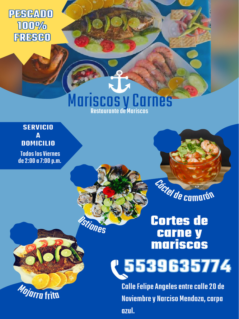 Flyer para restaurante de mariscos azul_20240603_144531_0000 | PDF