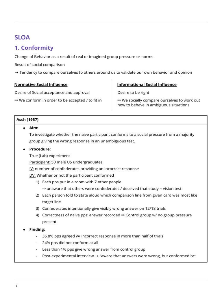 Understanding Conformity and Social Influence | PDF | Conformity ...