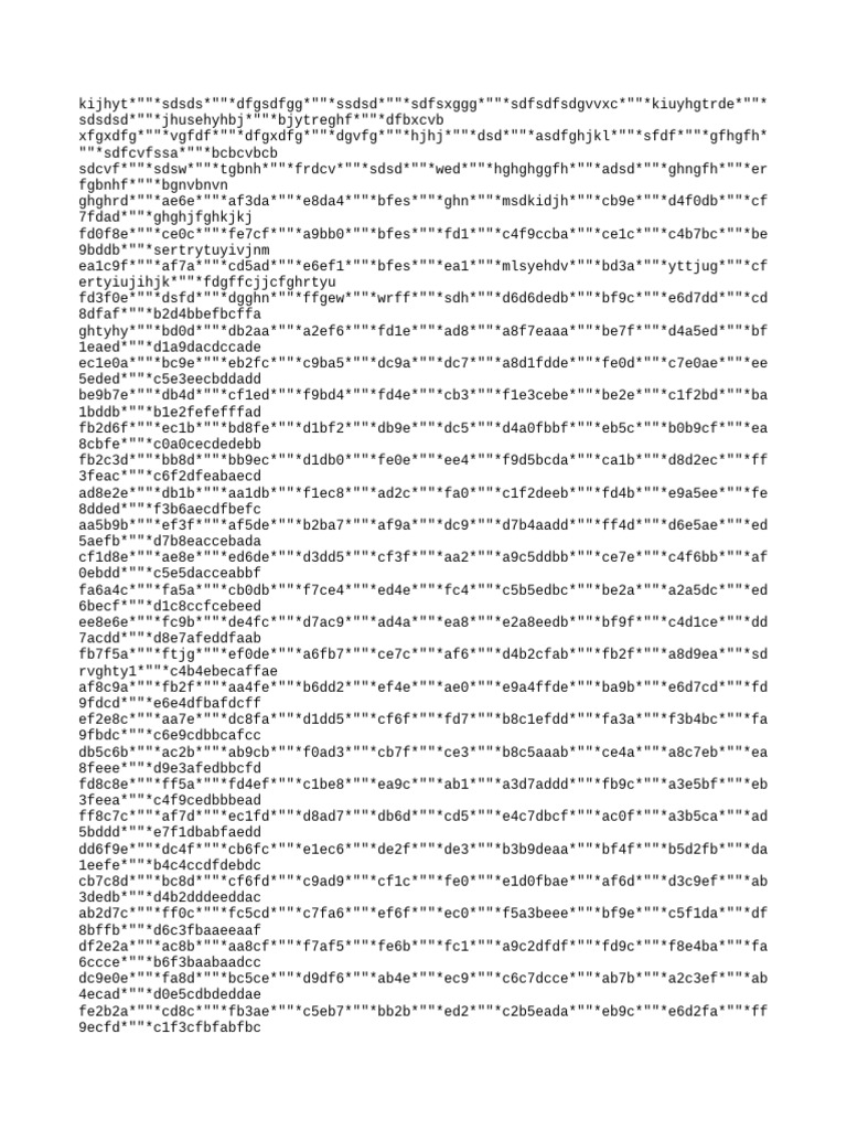 Random Text String Analysis | PDF