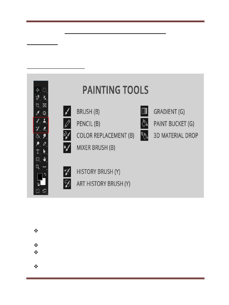 Photoshop Painting Tools Guide Pdf