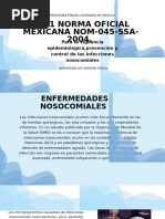 Norma Oficial Mexicana Nom-045-Ssa2-2005, para La Vigilancia | PDF ...
