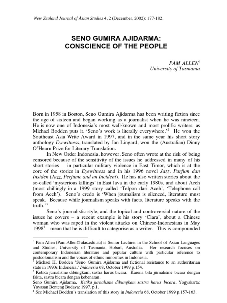 Conscience of The People | PDF | Poetry