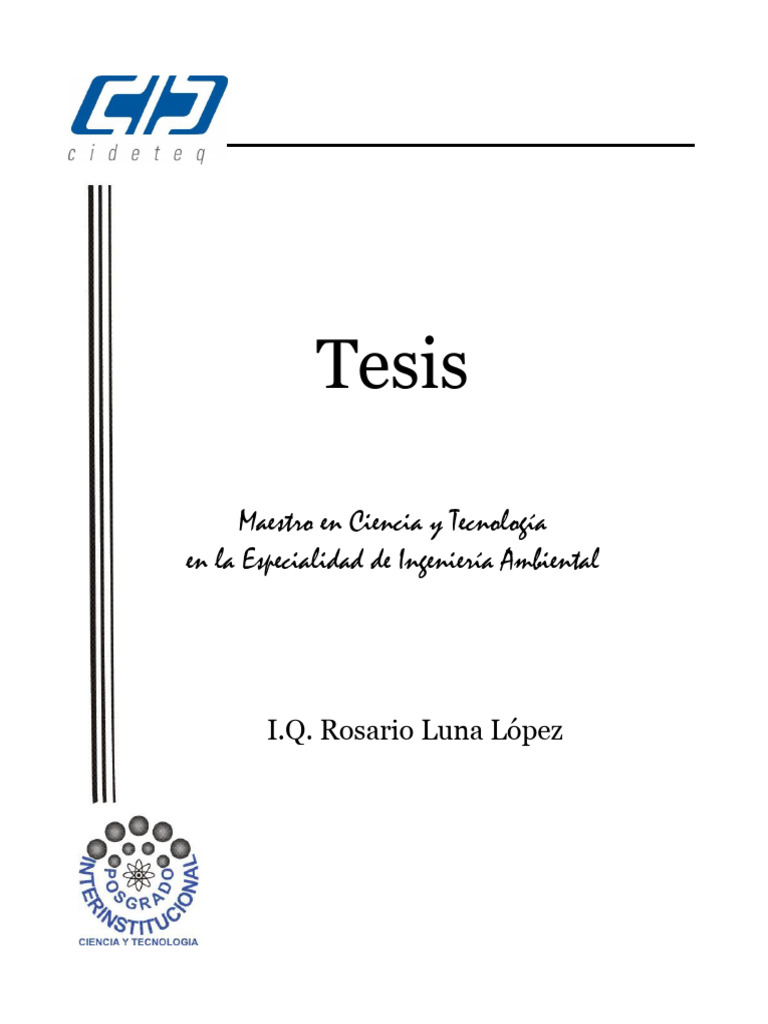 Material de Cátodo para La Producción de Hidrógeno en Celdas de Electrólisis Microbianas - Cerr ...