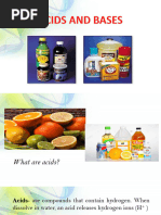 Acids and Bases in Everyday Life | PDF | Ph | Sodium Hydroxide