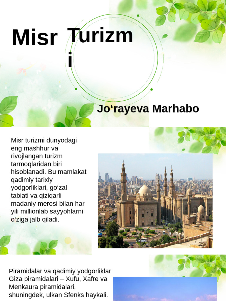 Misr Turizmi 01 | PDF