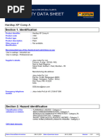 Hardtop XP Comp B Safety Data Sheet | PDF | Chemical Reactions | First Aid