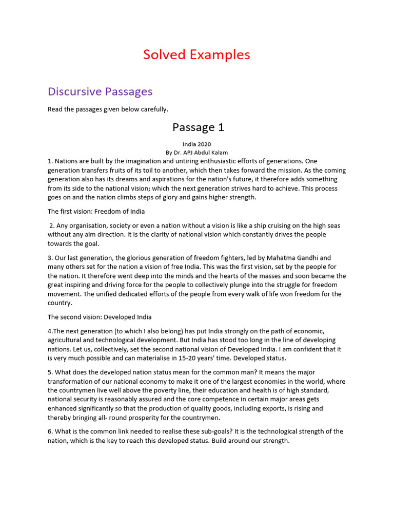 Discursive & Case Based Passage | PDF | Schizophrenia | Psychosis