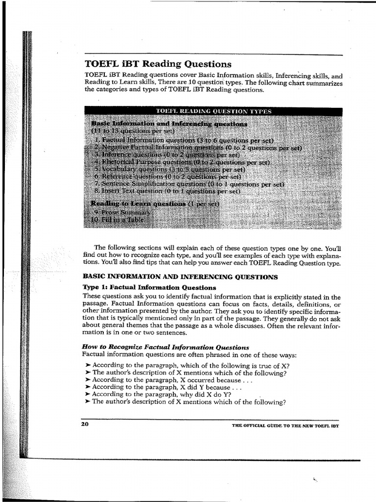 MOnday TOEFL Reading | PDF
