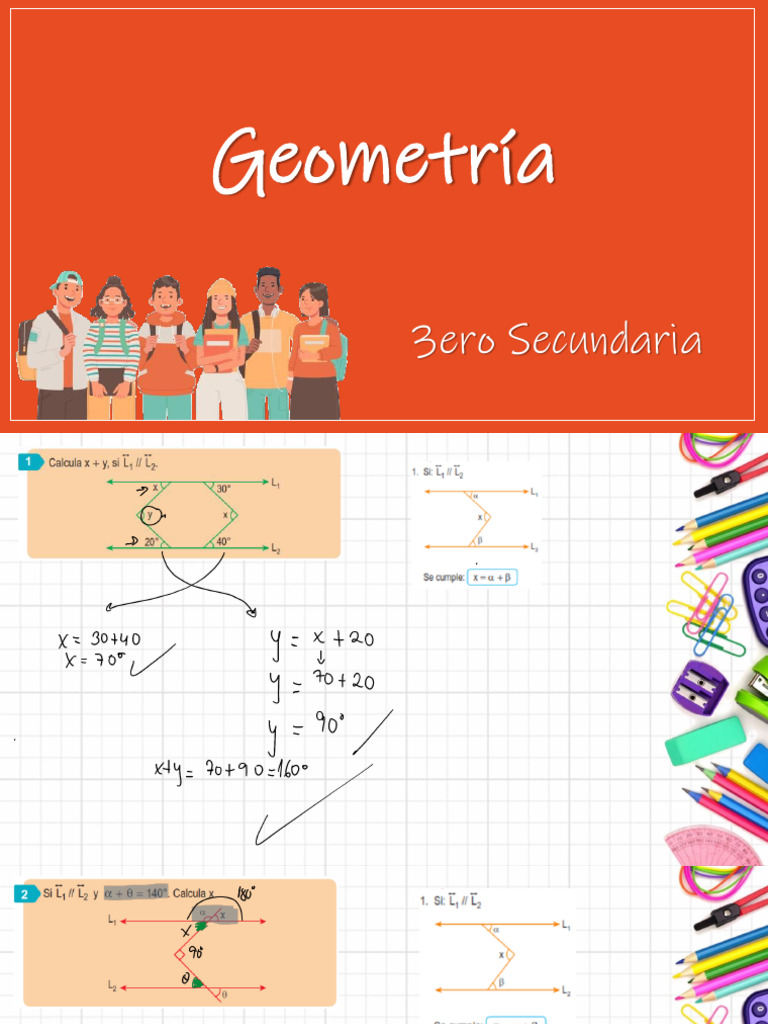 Geometría 01 Clase 3A | PDF