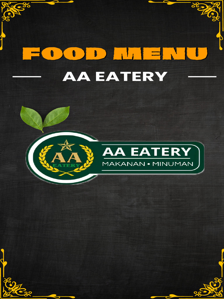 Menu Lengkap AA Eatery | PDF