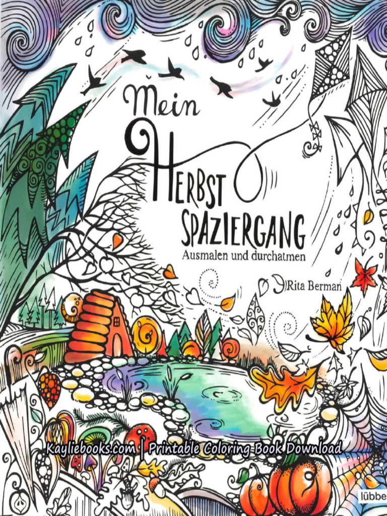 29 - Paseo de Otoño. Colorea y respira | PDF