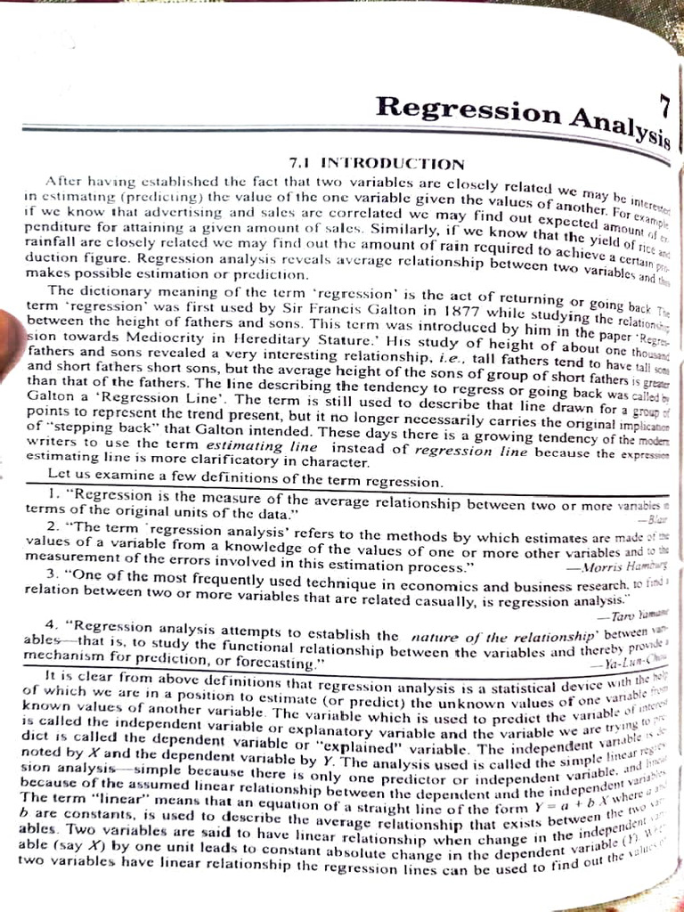 Understanding Regression Analysis Basics | PDF | Dependent And Independent Variables | Linear ...