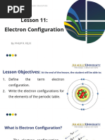 Electron Configuration of Elements Using SPDF Notation | PDF | Science & Mathematics