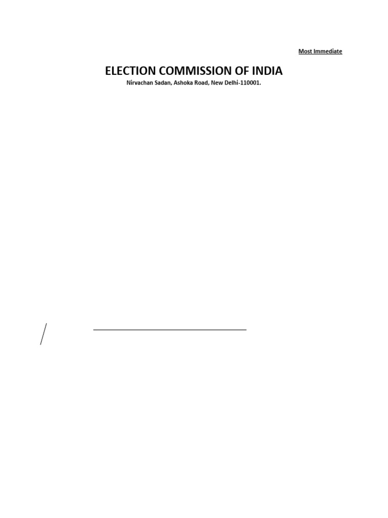 Postal Ballot Counting Guidelines | PDF | Absentee Ballot | Ballot