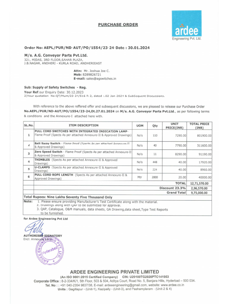 Safety Switch Manual Po | PDF