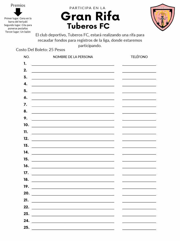 Rifa | PDF