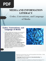 Understanding Media Codes and Conventions | PDF | Mass Media | Information