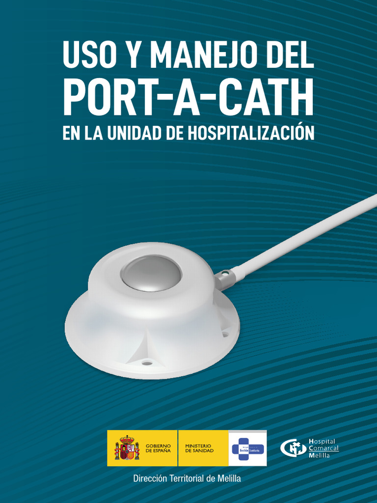 Uso del Port-a-Cath en Hospitalización | PDF | Terapia intravenosa ...