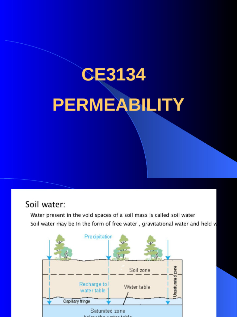 Presentation 7 Permeability | PDF