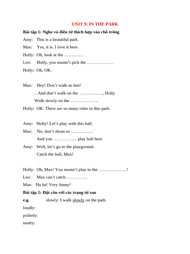 UNIT 9 (PRACTICE) | PDF