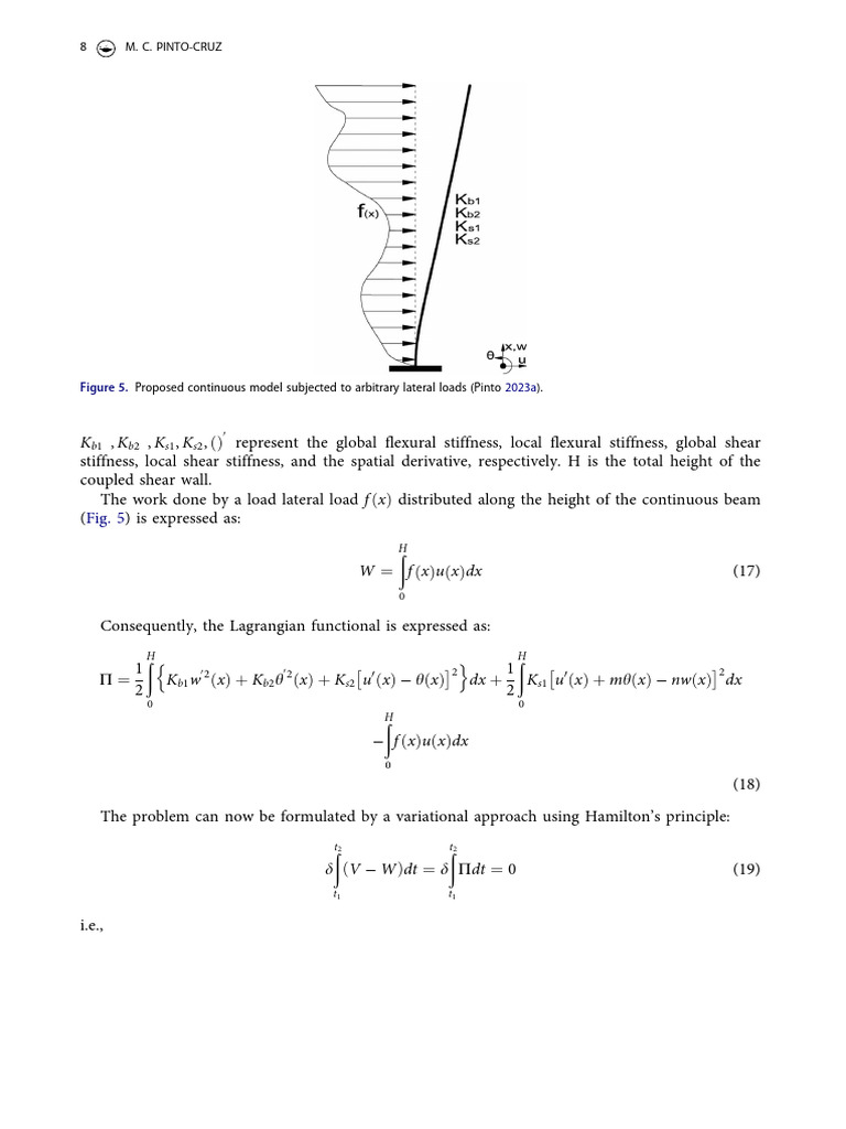 Generalized Solution For The Static Analysis of Coupled Shear Walls ...