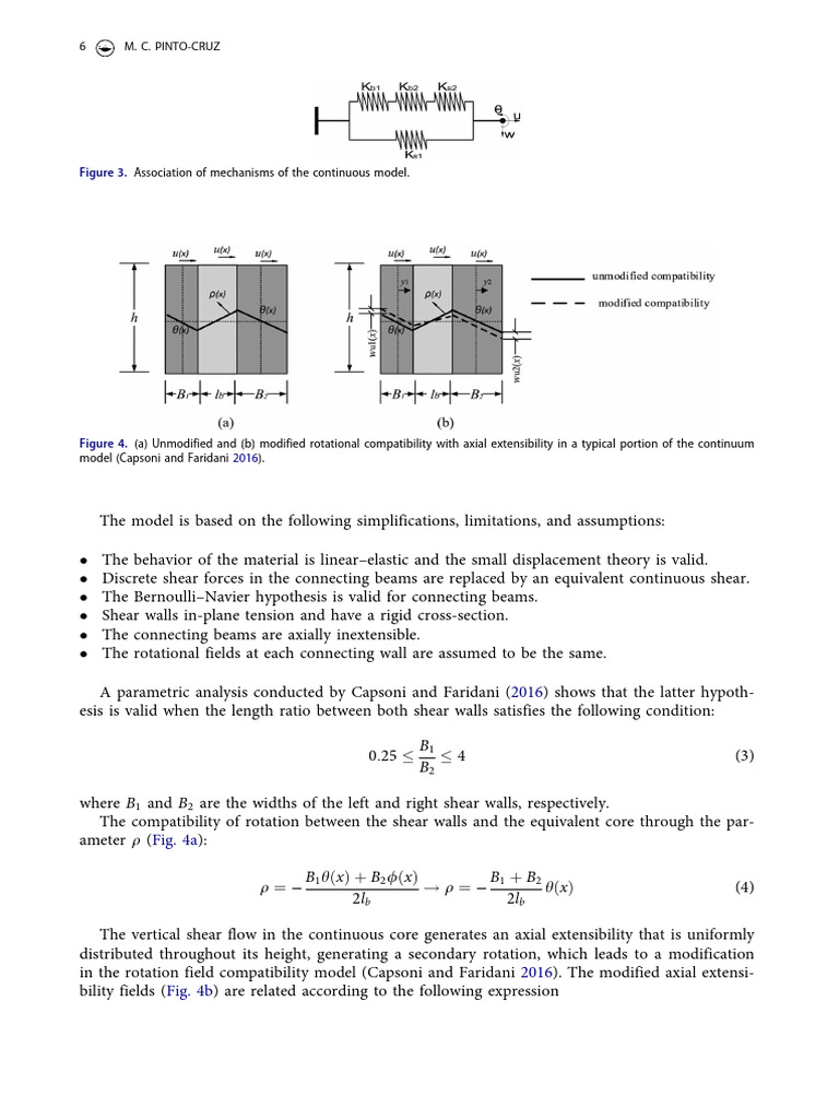 Generalized solution for the static analysis of coupled shear walls ...