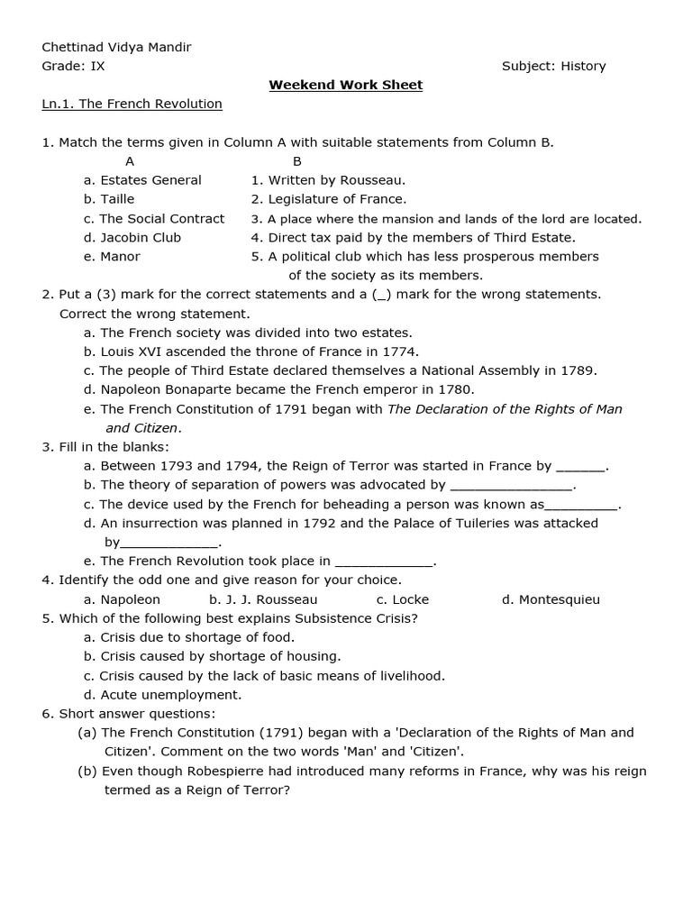 9 FR - Worksheet 05.08.23 | PDF