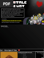 Undertale OST Full Sheet Music | PDF