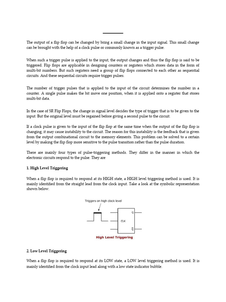 Unit 5 Sequential Logic | PDF | Digital Electronics | Logic Gate
