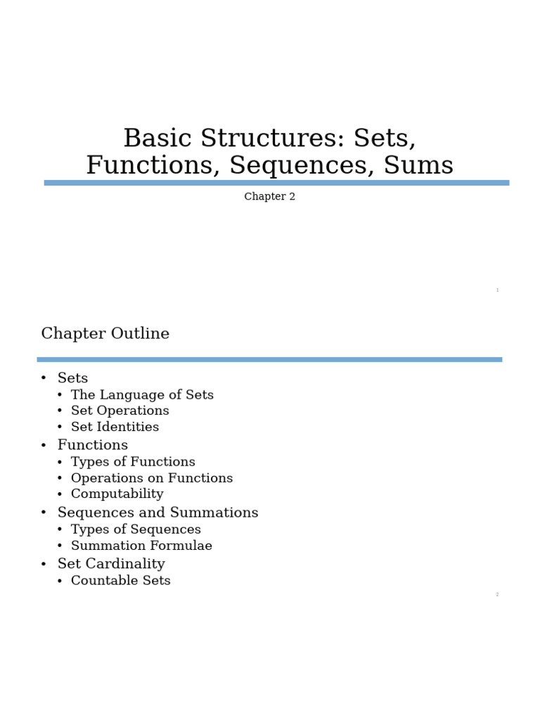 Chapter2 Pptxchapter2 | PDF | Function (Mathematics) | Set (Mathematics)