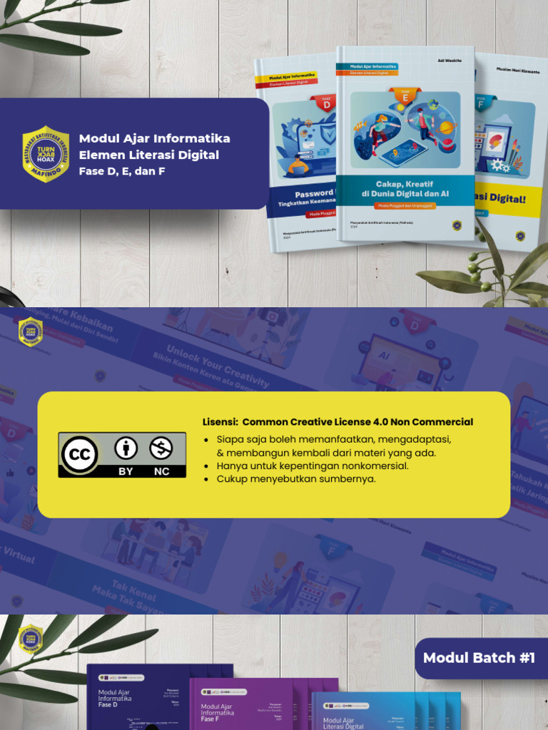 Peluncuran Modul Literasi Digital Informatika Batch2 Rev | PDF