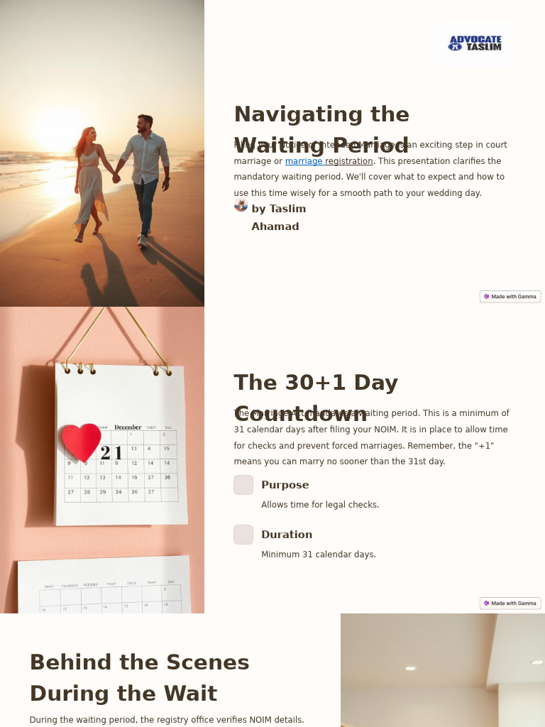 Understanding the Marriage Waiting Period | PDF | Justice | Crime ...