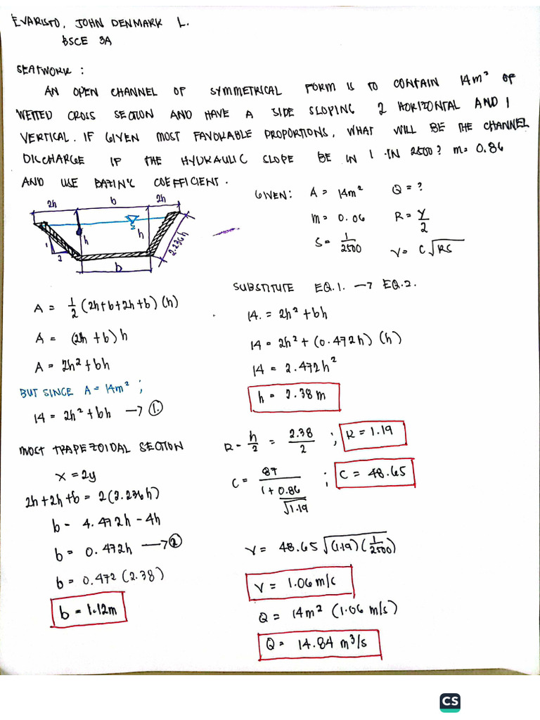 Seat Work | PDF