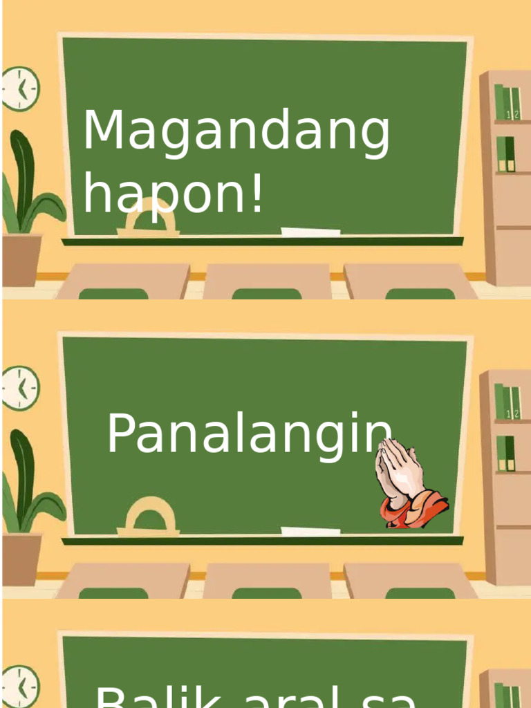 Sanggunian Classroom Observation | PDF