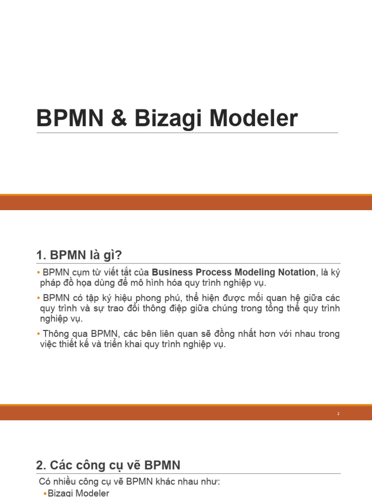 BPMN & Bizagi Modeler | PDF