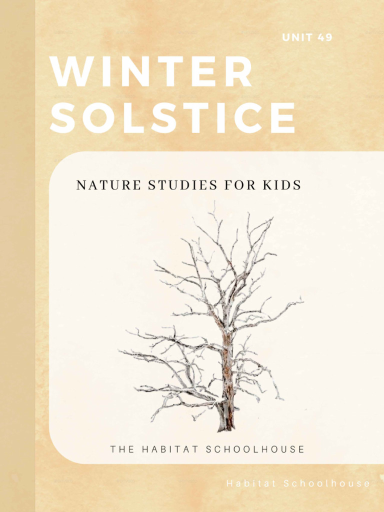 NSFK Unit 49 - Winter Solstice Habitat Schoolhouse | PDF