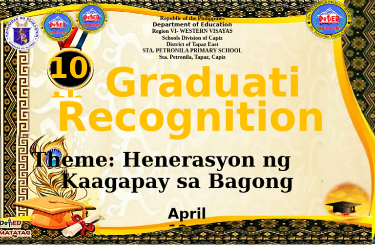 Tarp Graduation - Sta - Petronila | PDF