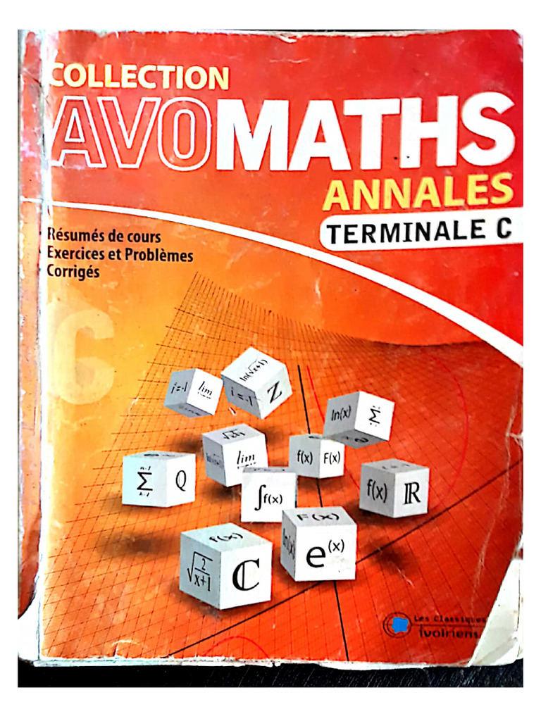 Collection Avomaths Annals Tle c | PDF