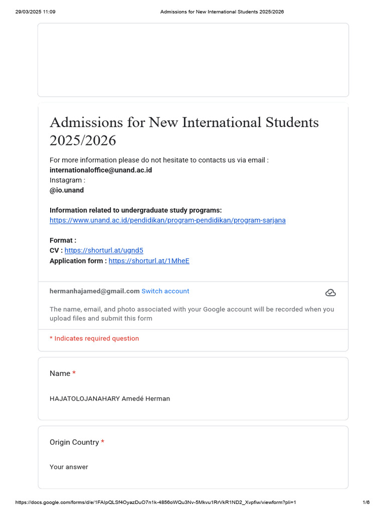 UPNVJT Scholarship Info 2025 | PDF | Bachelor's Degree | Qualifications