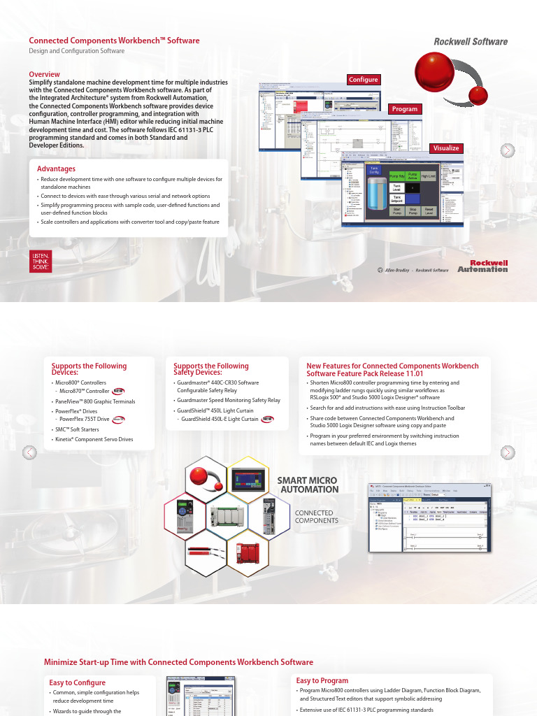 Connected Components Workbench™ Software: Design and Configuration Software | PDF | 64 Bit ...