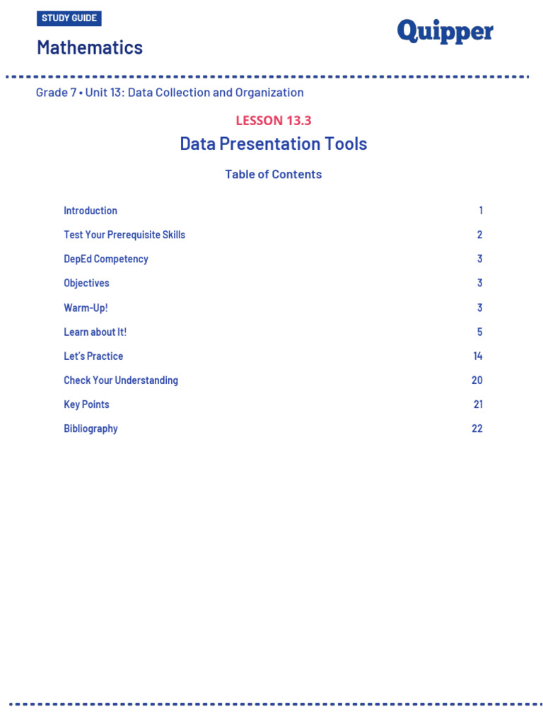 Data Presentation Tools | PDF | Histogram | Pie Chart