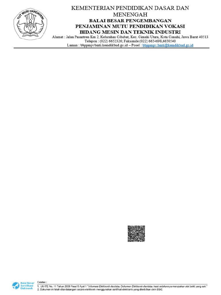 Undangan Rakor Tingkom PTK 2025 | PDF